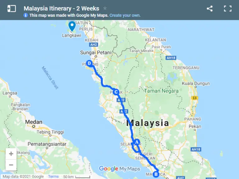Ultimate Malaysia Itinerary For The Ultimate Trip 5 Days To 2 Weeks+ ...