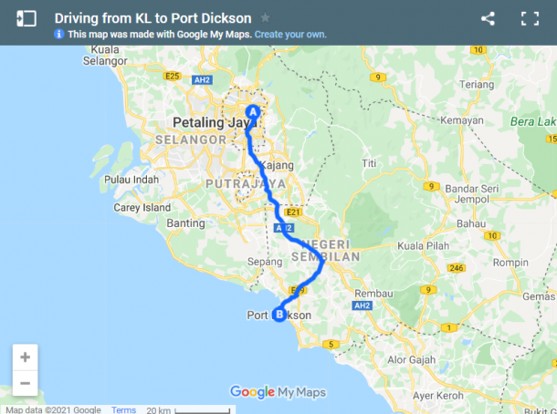 How To Get From Kuala Lumpur To Port Dickson - All 4 Ways! - Malaysia ...