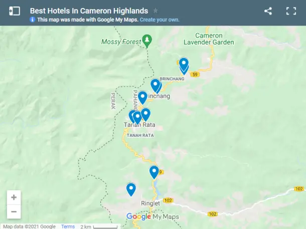 Exactly Where To Stay In Cameron Highlands For An Incredible Trip 🥰 ...