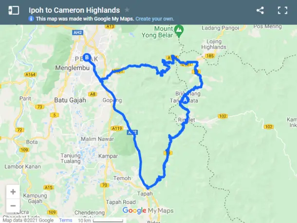 EXACTLY How To Go From Ipoh To Cameron Highlands - Malaysia Uncovered