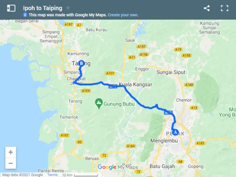 EXACTLY How To Go From Ipoh To Taiping - Malaysia Uncovered