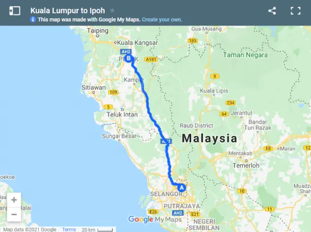 EXACTLY How To Get From KL To Ipoh - Malaysia Uncovered