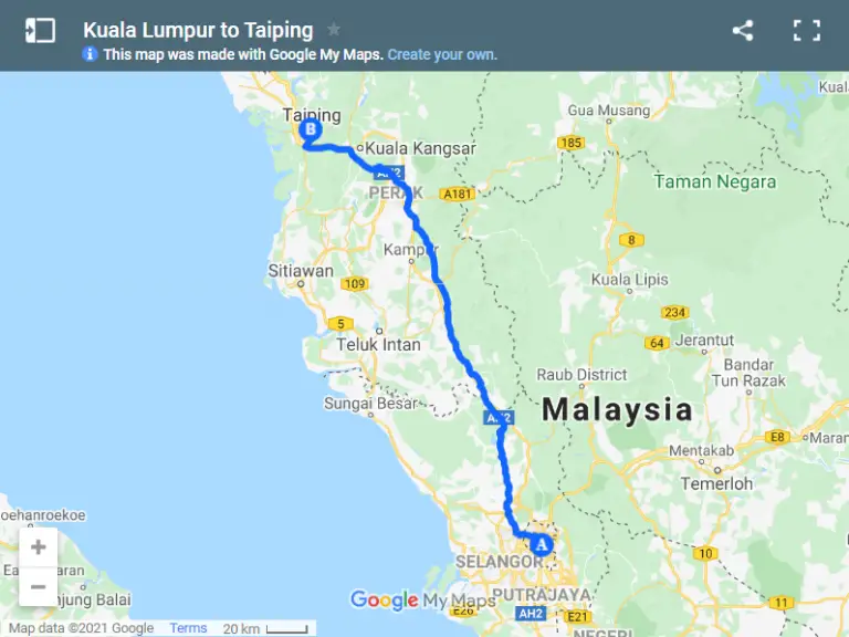 EXACTLY How To Go From KL To Taiping - Malaysia Uncovered