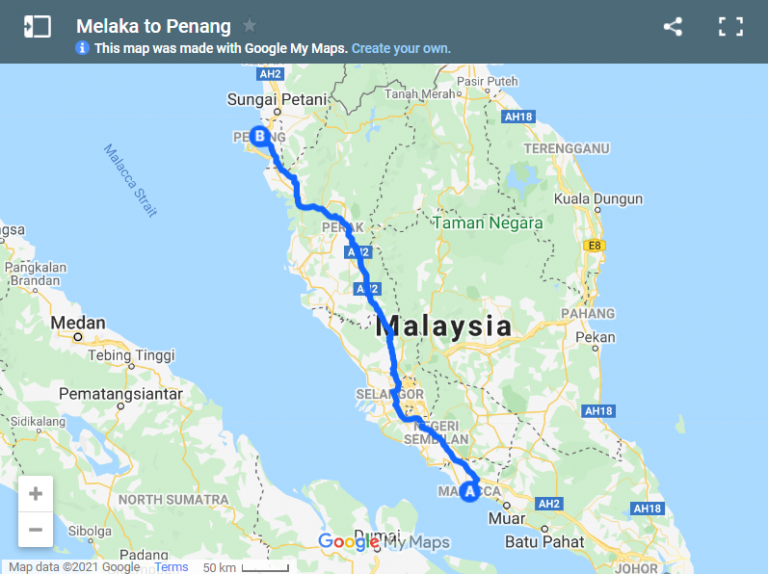 EXACTLY How To Get From Melaka To Penang - Malaysia Uncovered