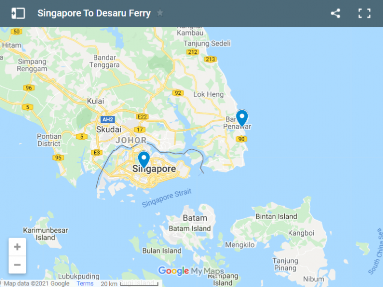 Singapore To Desaru Ferry: Taking The Ferry To Desaru - Malaysia Uncovered