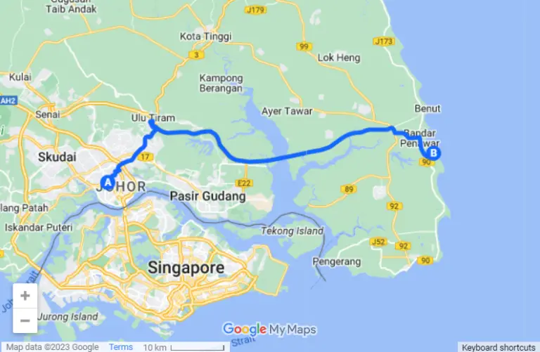 EXACTLY How To Go From Johor Bahru To Desaru - Malaysia Uncovered